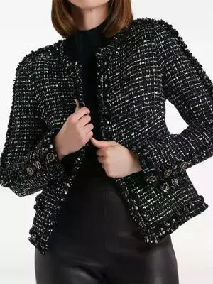 WEILL Fringed Tweed Jacket