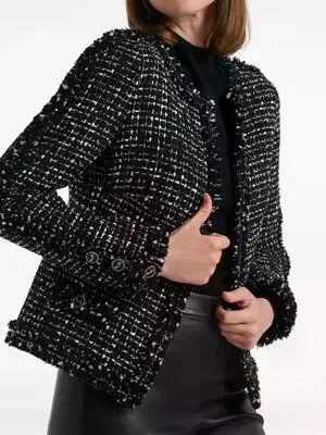 WEILL Fringed Tweed Jacket