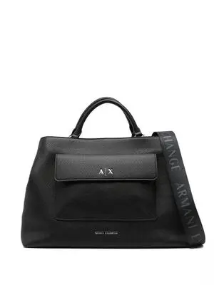 Armani Exchange Logo-lettering Tote
