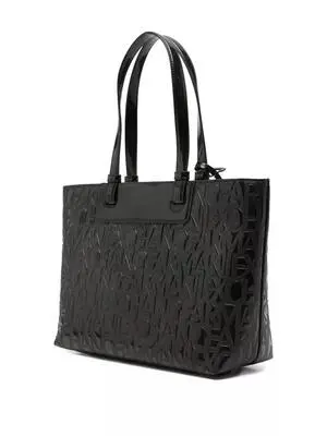 Armani Exchange Logo-embossed Tote Bag