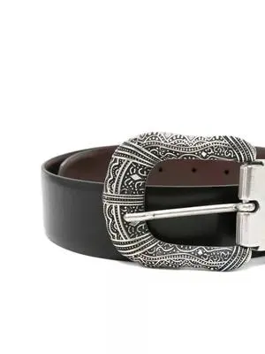 Ba&sh Leather Belt - Black