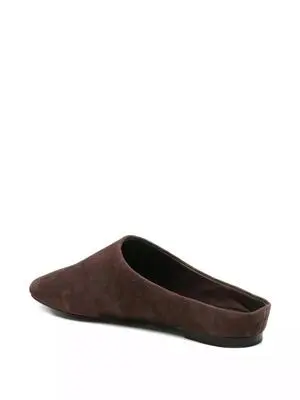 SIMONMILLER Suede Backless Slippers