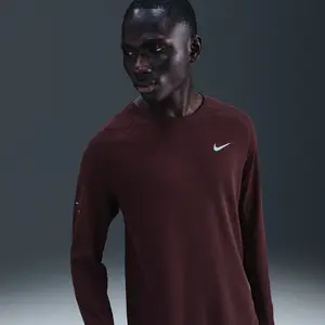 Nike Stride Dri-fit Running Waffle Crew - Red