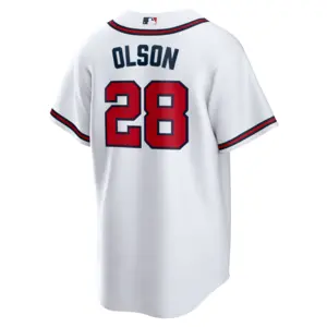 Nike Mlb Atlanta Braves Replica Baseball Jersey - Red