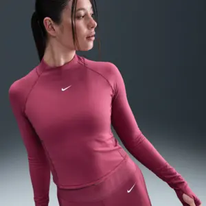 Nike Pro Dri-fit Long-sleeve Top - Purple