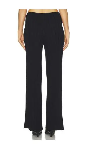 SNDYS. Ribbed Wide Leg