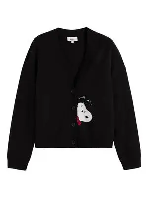 Chinti & Parker Snoopy Peekabow Cardigan