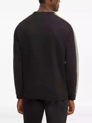 EA7 Logo-print Panelled Sweatshirt