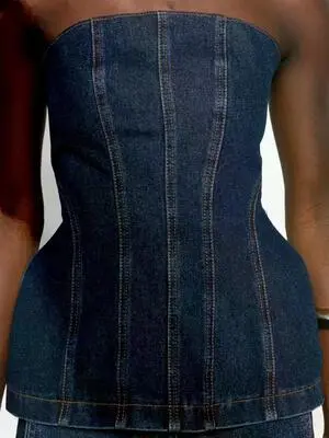 Magda Butrym Denim Corset