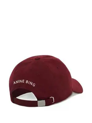 ANINE BING Jeremy Baseball Cap - Red