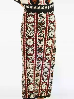 Farm Rio Tapestry Straight Skirt