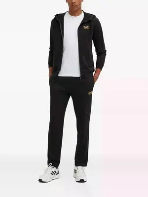 Emporio Armani Hooded Zip Jumpsuit