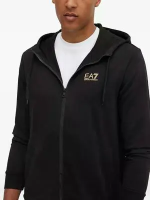 Emporio Armani Hooded Zip Jumpsuit