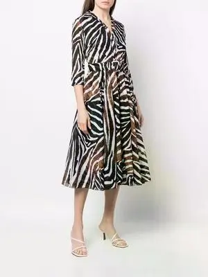 Samantha Sung Aster Sepia Shirt Dress