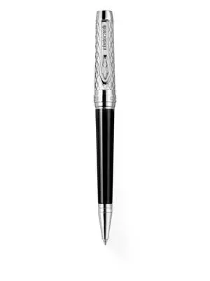 Roberto Cavalli Diamond-pattern Pen - Black