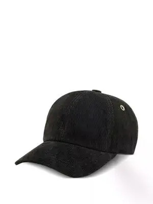 Ami Corduroy Cap - Black