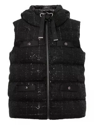 WEILL Tweed Down Gilet