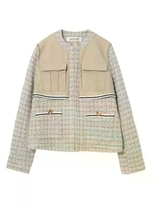 UNDERCOVERISM Tweed Panelled Jacket