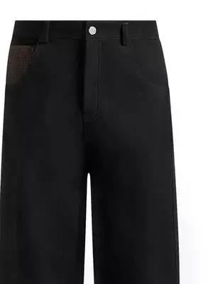 Manière De Voir Lazare Wide-leg Twill Jeans