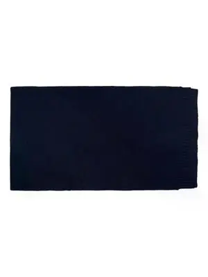 JIL SANDER Merino Wool Scarf - Blue