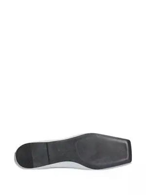 KENNEL&SCHMENGER Buckle-strap Square-toe Ballet Flats