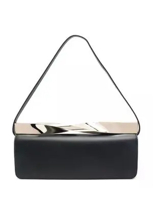 AQUAZZURA Twist Leather Shoulder Bag