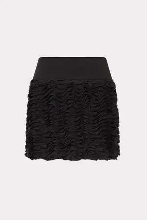 MILLY Ruffle Mini Skirt