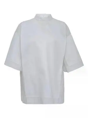 JIL SANDER Organdy Cotton Top