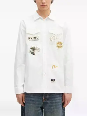 EVISU Pocket-embroidered Shirt