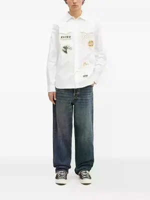 EVISU Pocket-embroidered Shirt