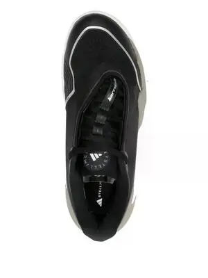 Adidas By Stella McCartney Barricade Leather Sneakers - Black