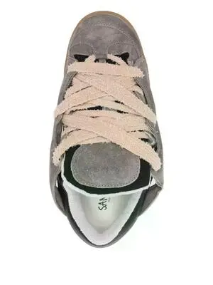 SANTHA Cut-out Sneakers - Grey