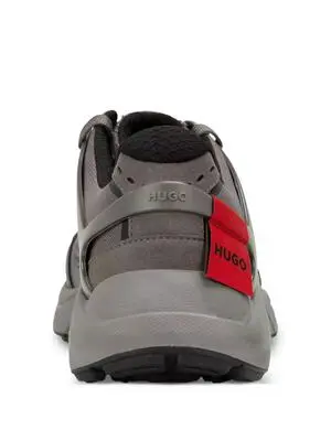 Hugo Lace-up Panelled Trainers