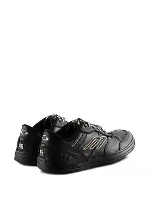 Balenciaga Hamptons Worn-out Sneakers - Black