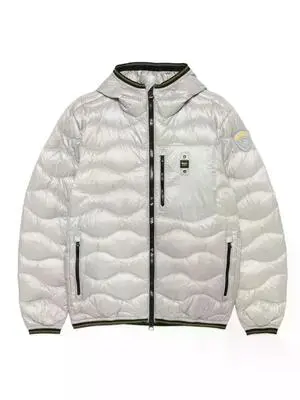 BLAUER. Quilted Hooded Jacket