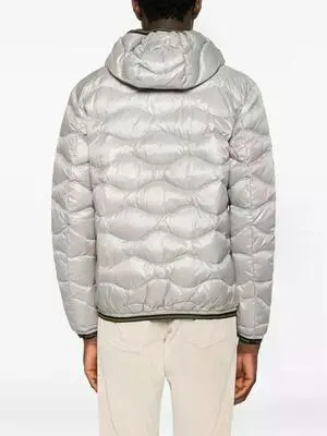 BLAUER. Quilted Hooded Jacket