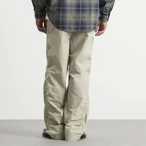 BEAMS Puckering Easy Trousers - Taupe