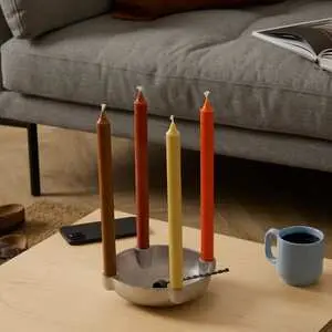 FERM LIVING Bowl Candle Holder Medium