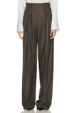 Saint Laurent Zip Up Pants For Women