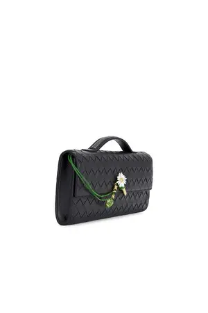 Bottega Veneta Andiamo Clutch - Ardois  Daisy Flower  & Muse Brass