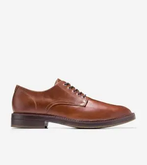 Cole Haan Judson Grand Plain Toe Oxfords - British Tan-dark Natural