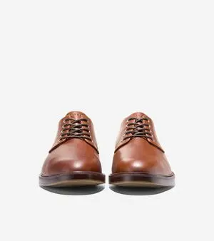 Cole Haan Judson Grand Plain Toe Oxfords - British Tan-dark Natural