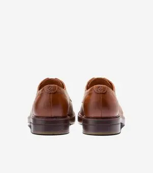 Cole Haan Judson Grand Plain Toe Oxfords - British Tan-dark Natural