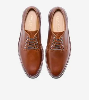 Cole Haan Judson Grand Plain Toe Oxfords - British Tan-dark Natural