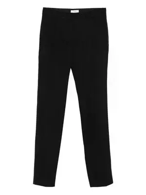 TOTEME Low-waist Slim Trousers - Black