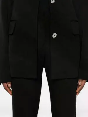 TOTEME Low-waist Slim Trousers - Black