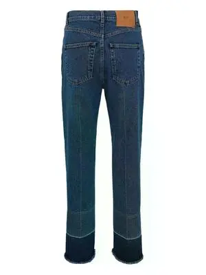 N°21 Frayed-hem Jeans