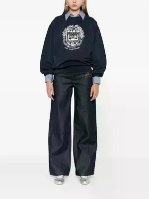 A.p.c. X Marc Jacobs Logo-embroidered Jeans