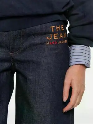 A.p.c. X Marc Jacobs Logo-embroidered Jeans