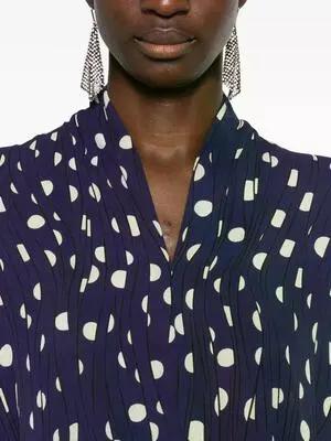 Balenciaga Polka Dot Pattern Dress